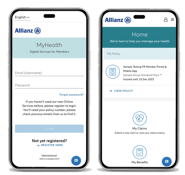 MyHealth digitale Services für Versicherte